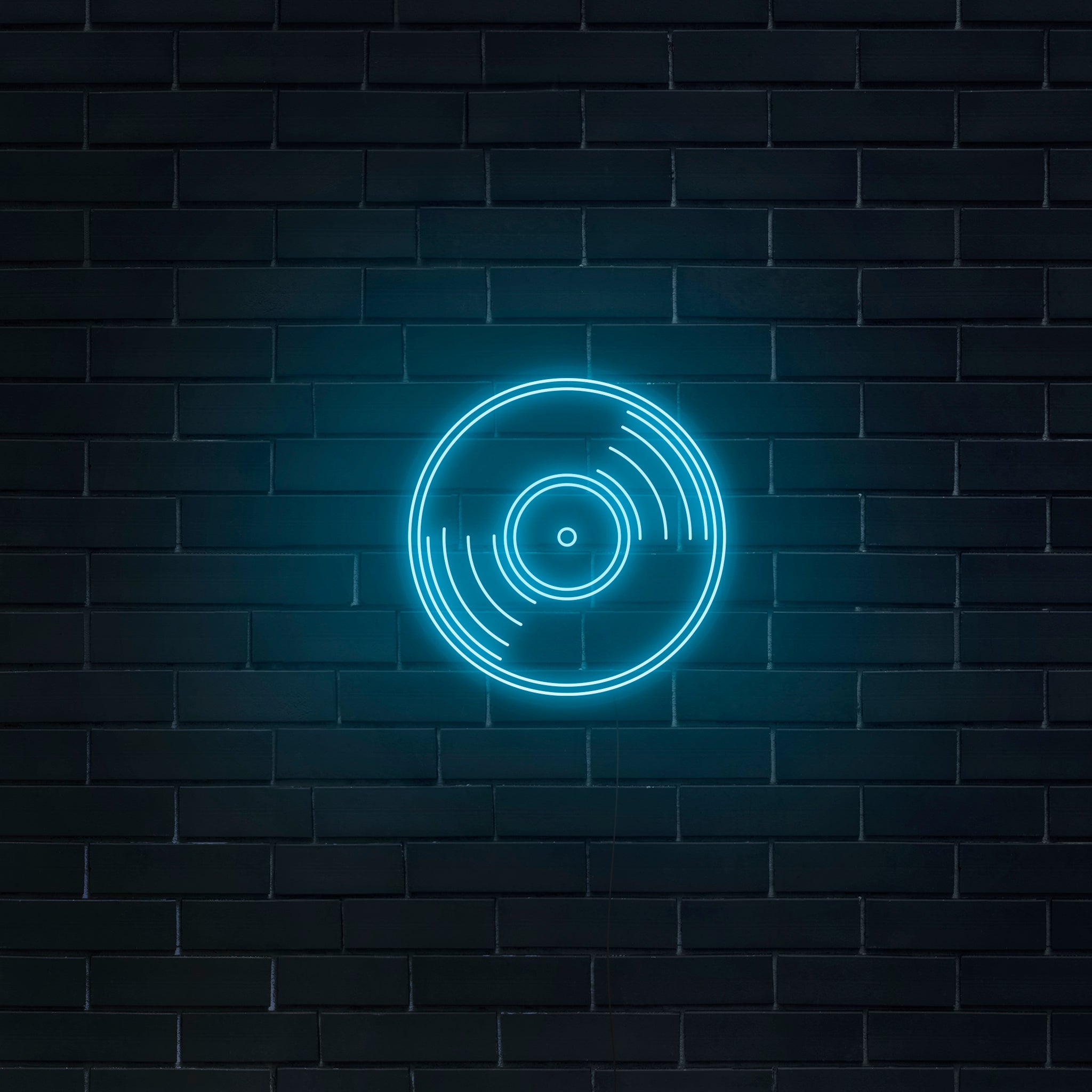 'Vinyl Record' Neon Sign | Spinning Record For DJs and Nightclubs ...